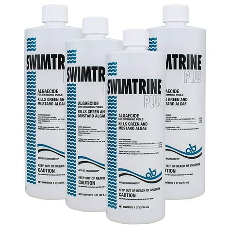 Applied Biochemists Swimtrine Plus 32 Oz 4 Pack Algae Killer Copper