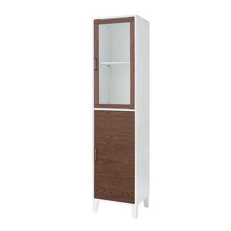 Teamson Home Tyler Drewniana Szafka Łazienkowa Podłogowa 33 cm x 38 2