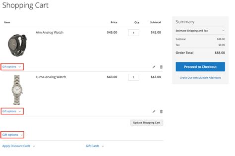 how to configure magento 2 t options magezon