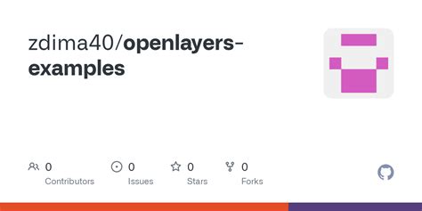 github zdima40 openlayers examples