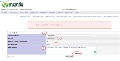 How To Create A Category In Mantisbt Letzdotesting