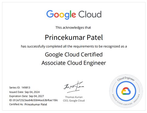 How I Passed The Gcp Associate Cloud Engineer Exam My Journey And Key Resources By Prince