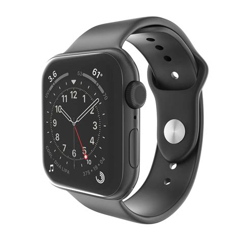 高級ブランド Apple Apple Gray Watch Space Series Black 6 44mm スペースグレイ アルミニウ