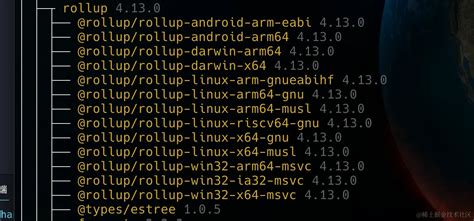 使用 Rollup 的过程中遇到了与环境依赖包相关的问题遇到的问题 Docker 环境下，当前 Node 16，异常 掘金