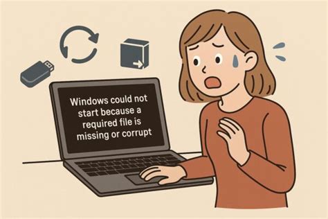 How To Fix A Required File Is Missing Or Corrupt” Error In Windows Step By Step Recovery