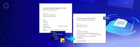 Automate Document Generation Using Json Apryse