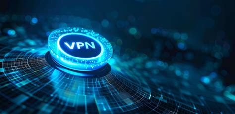Premium Photo An Abstract Digital Futuristic Background With Glowing Blue Text Vpn