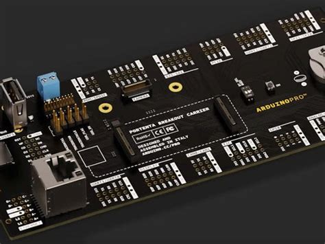 Arduino Pro Range Grows Bigger With The Easy Use Portenta Breakout
