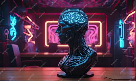 Premium Photo Concept Of Artificial Intelligence Ai Robot Brain Idea