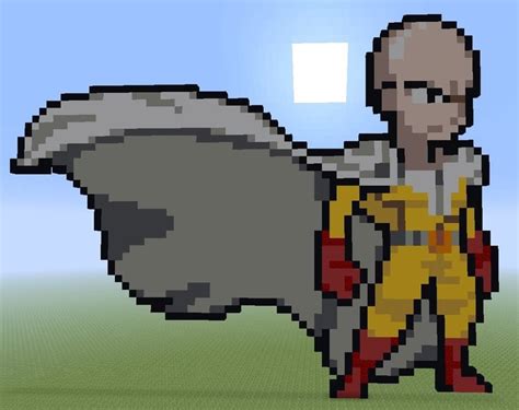 Saitama Mc Pixel Art 2
