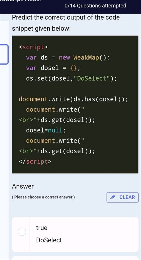 0 14 Questions Attempted Predict The Correct StudyX