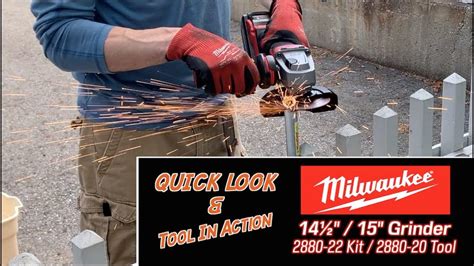 Milwaukee M18 Fuel 4 12 5 Grinder 2880 20 Kit 2880 22 The New Gen