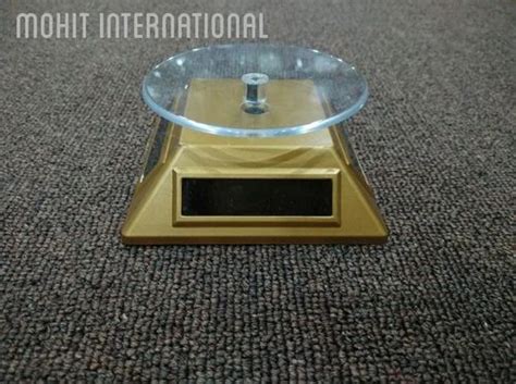 Acrylic Solar Rotating Display Stand For Shops At Best Price In Jaipur