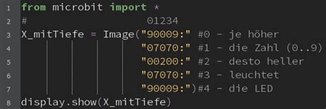 Bbc Microbit Led Matrix Python Java Makecode Mu Mikrocontroller