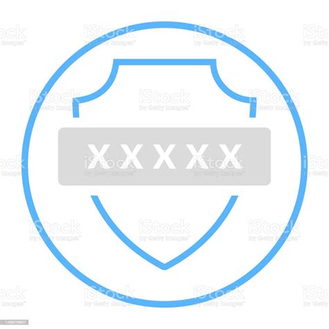 Passcode Shield Password Icon Stock Illustration Download Image Now