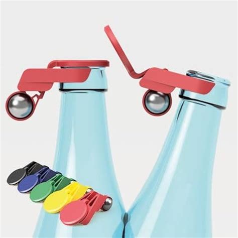 Billy The Clip Bottle Cap Smart And Automatic Bottle Stopper Self