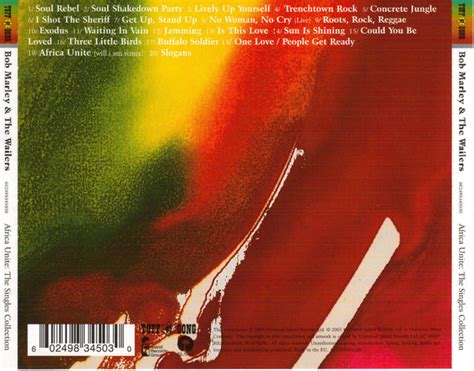 Bob Marley The Wailers Africa Unite The Singles Collection CD
