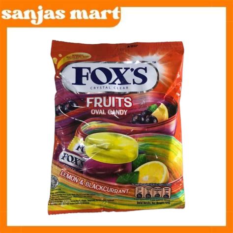 Jual Fox Fruit Candy Bag 125gr Shopee Indonesia