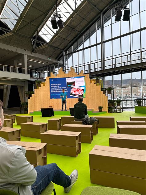 At Ciscolive Sustainability Cisco Saif Alblooshi