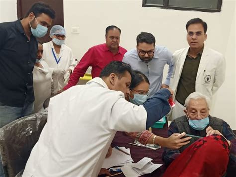 147 Patients Tested In Free Cancer Camp कैंसर शिविर में 147 मरीजों का