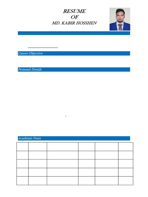 Cv Of Kabir Hosshen Pdf Human Communication