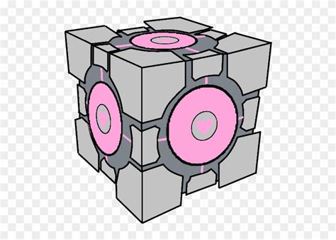 Aperture Science Weighted Companion Cube Portal 2 Weighted Companion