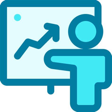 Презентация иконка Generic Blue Freepik