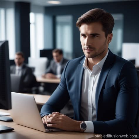 Middle Aged Office Workers Weight Gain Stable Diffusion Online