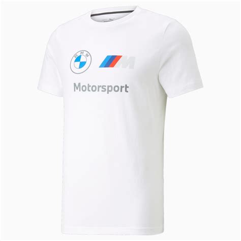 Футболка Bmw M Motorsport Ess Logo Tee Men Колір Білий Puma White