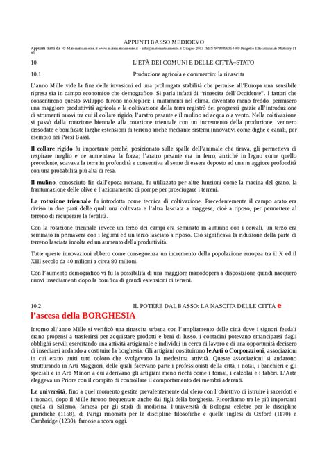 Appunti Sul Basso Medioevo Docsity