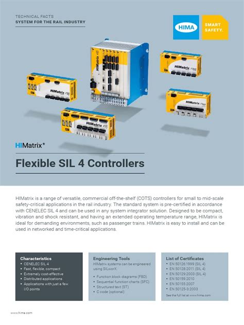 Hima Technical Facts Himatrix Co Pu00012492 Download Free Pdf Relay Computer Science