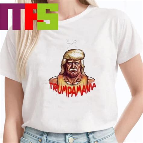Official Trumpamania Hulk Hogan Wrestler Donald Trump Funny Classic T