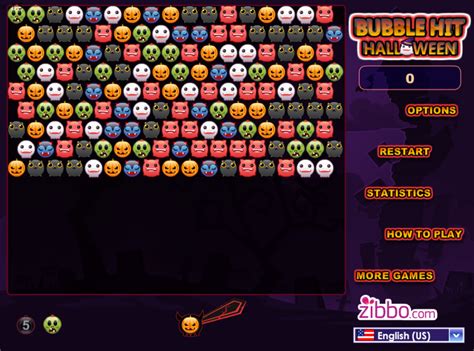 버블 히트 할로윈 Bubble Hit Halloween 게임하기 플래시게임 올드플래시게임