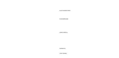Alices Adventures In Wonderland Vitepress Theme Book