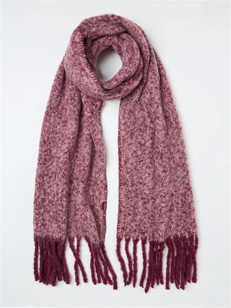 Pink Boucle Scarf Fatface