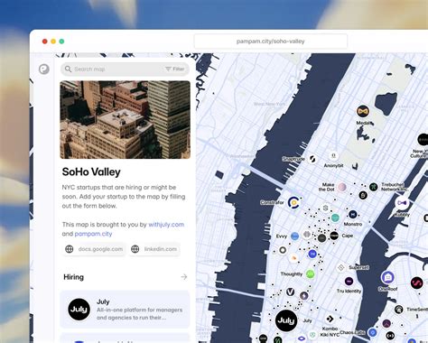 Startup Map Maker For Vcs And Ecosystem Leaders Ai Custom Maps Pampam