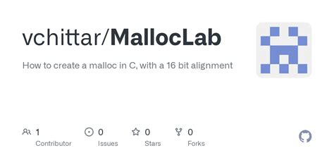 GitHub Vchittar MallocLab How To Create A Malloc In C With A Bit Alignment