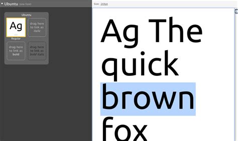 Previewing Fonts Transtype 4 Help