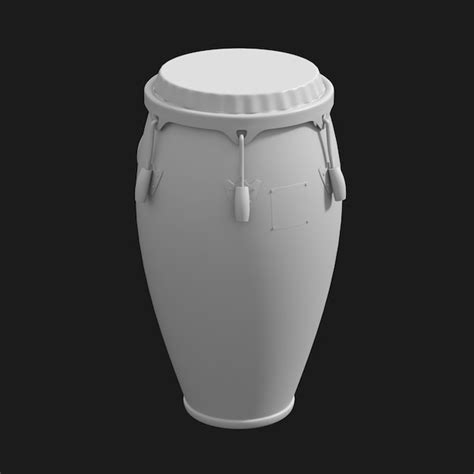 Free Conga Drum 3d Models For Download Freepik