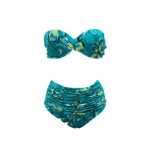 Maillot de bain deux pièces bandeau culotte La Boite à Maillots