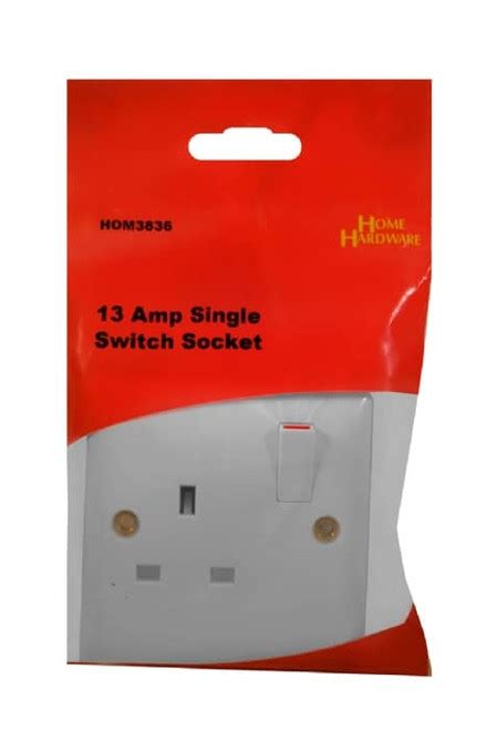 13amp Single Switch Socket F E Maughan Limited