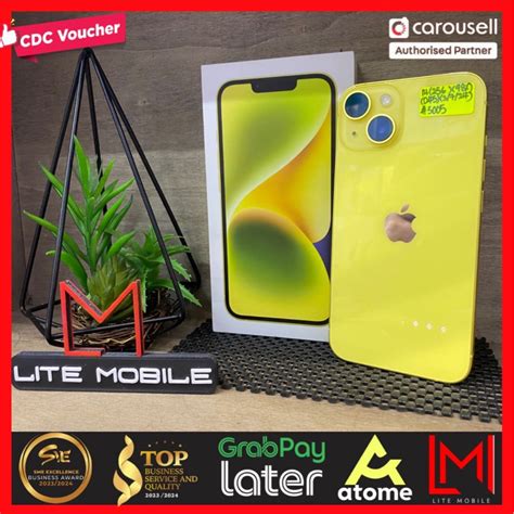 Iphone 14 Yellow 256gb Mobile Phones And Gadgets Mobile Phones Iphone Iphone 14 Series On