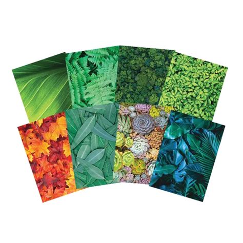 Foliage Pattern Paper A4 Pack Of 40 Modern Teaching Aids Nz