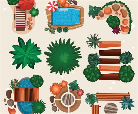 Tree Plant Design Template FreeVectors