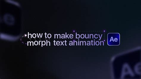 How To Make Bouncy Text Animation In After Effects Pro Techniques