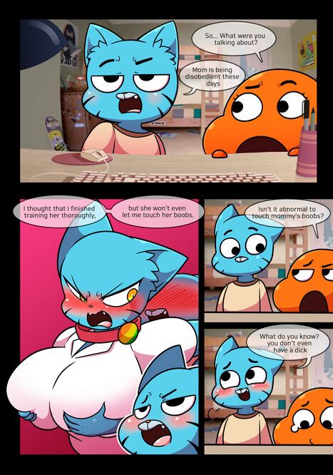 El Asombroso Mundo De Gumball Cómics Porno Cómics Porno De Dibujos Animados Cómics De La Regla 34