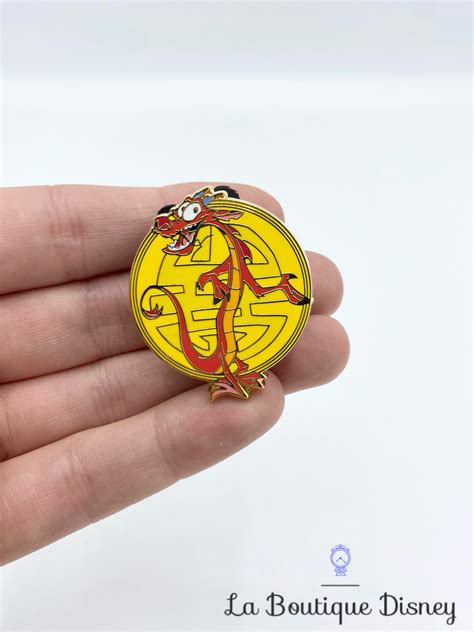 Pin Mushu Cast Trade Only Disneyland Paris Cast Lanyard Series 7 Dragon