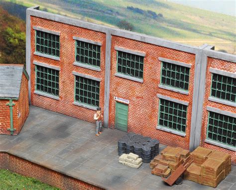 Low Relief Brick Industrial Building B Oo Ten Commandments