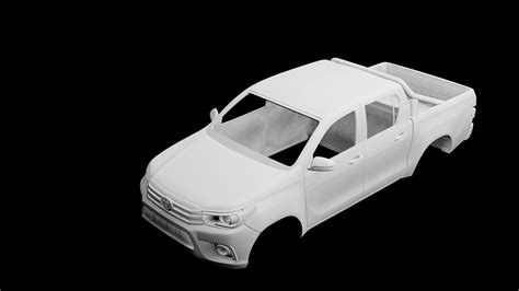 🚗 Toyota Hilux Crawler 313mm・ Stl File For 3d Printing・cults