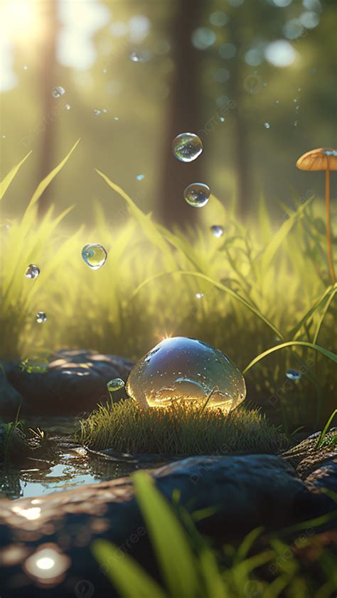 Summer Grass And Dew Background Wallpaper Image For Free Download Pngtree